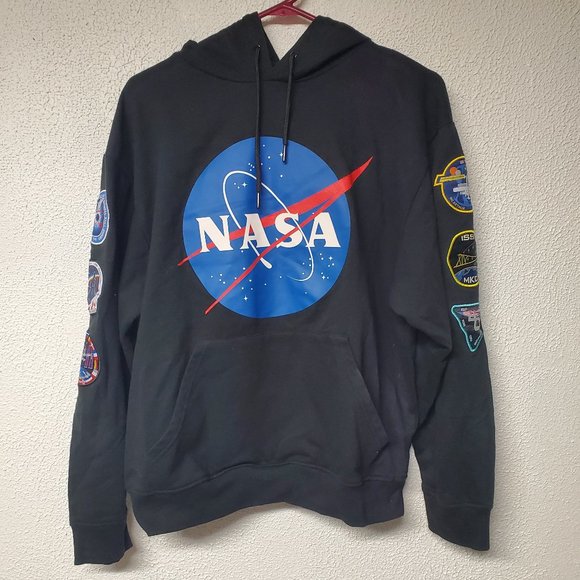 NASA | Shirts & Tops | Hoodie Kids Junior Nasa Sweatshirt Size Medium ...